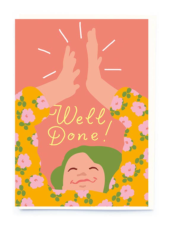 Well done clap congratulations card – Insideout