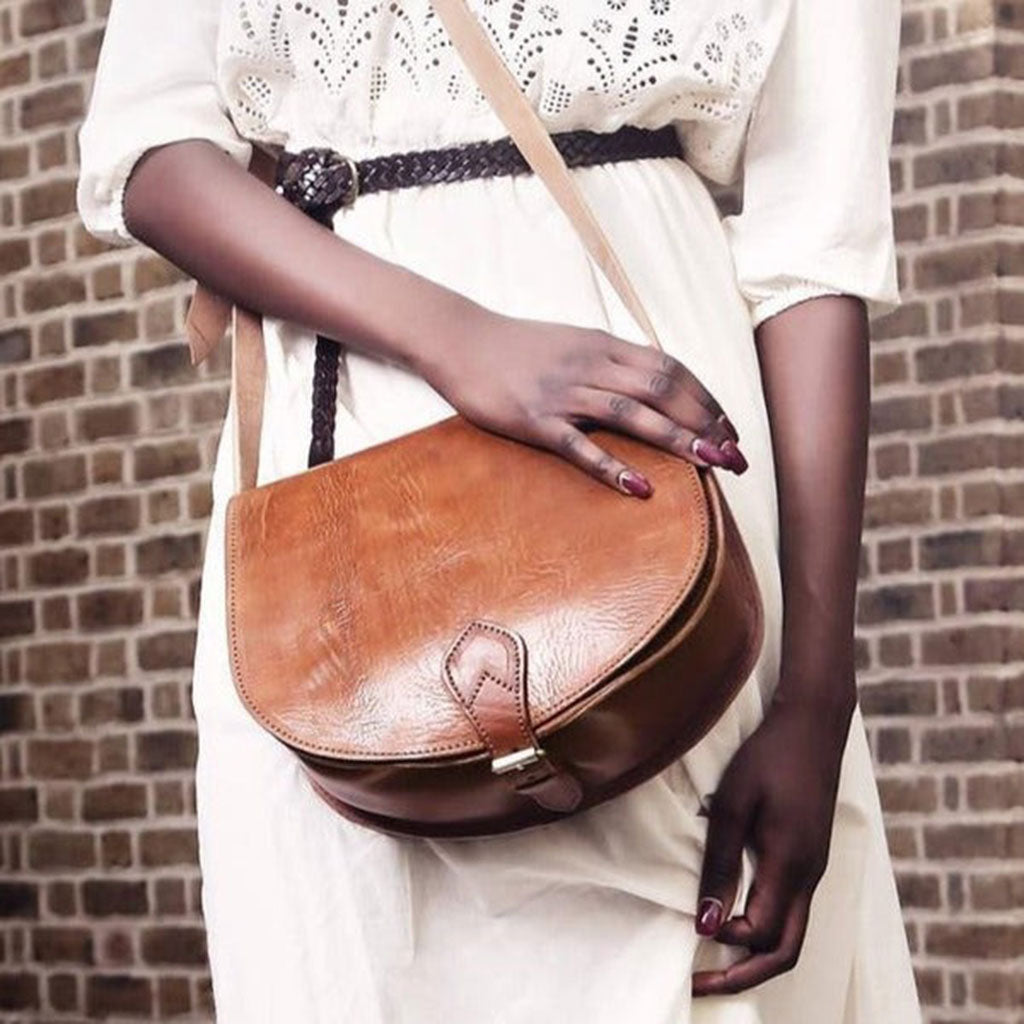 Leather saddle bag store